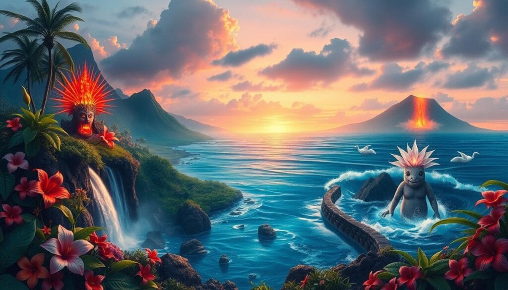 Hawaiian Mythical Gods and Creatures: Moana, Pele and More