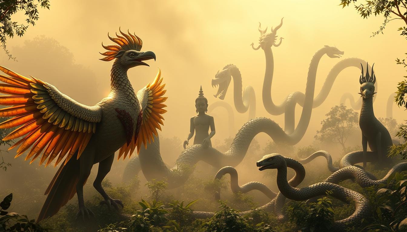 Burmese Mythical Creatures