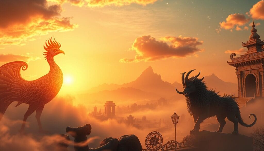 Uncover the Mystique of West Asian Mythical Creatures - Mythical gods ...